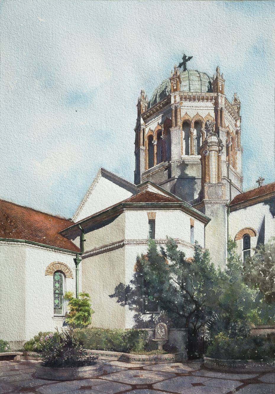 Xi GUO ~ Watercolor | Catherine La Rose ~ The Poet of Painting