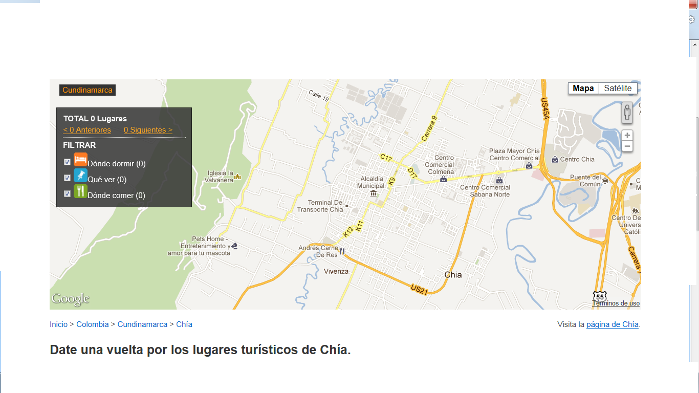 Disfruta Chia Cundinamarca