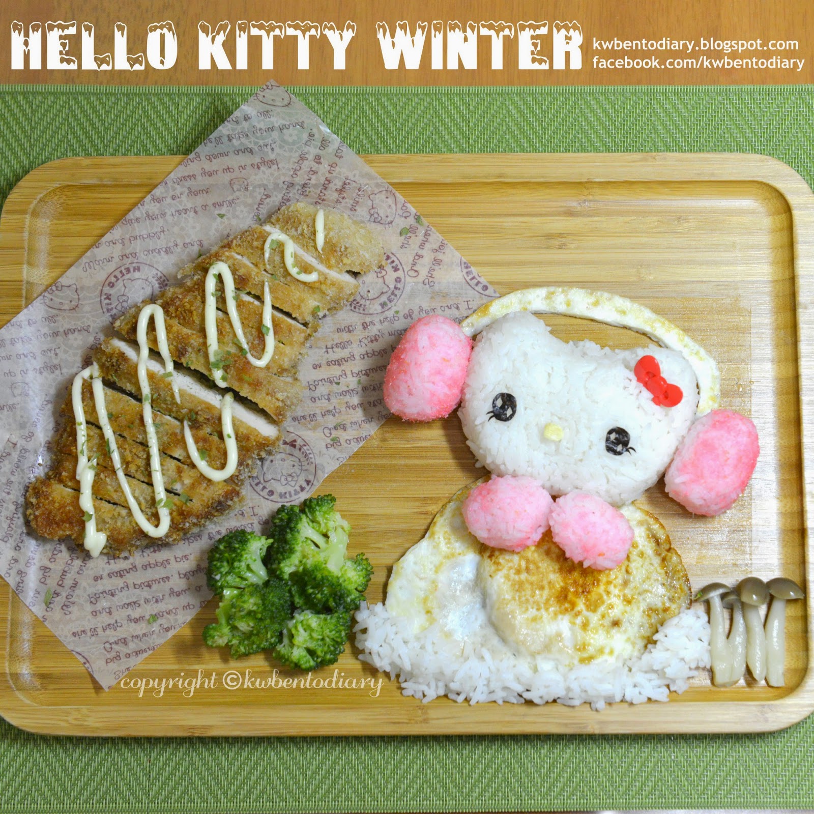 Karenwee's Bento Diary: Hello Kitty Winter Food Art