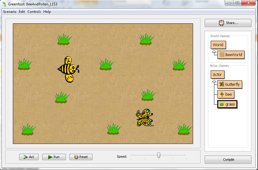 Mundo Java: USO DE GREENFOOT PARA EL APRENDIZAJE POO _JUEGO