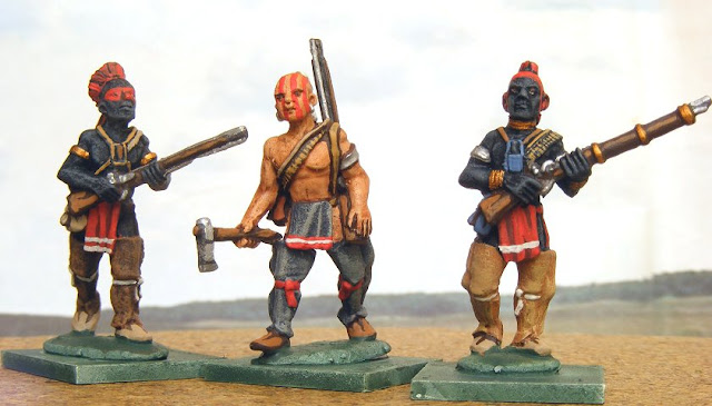 Miniature Soldiers: Huron Indians - French and Indian war 1754-1763