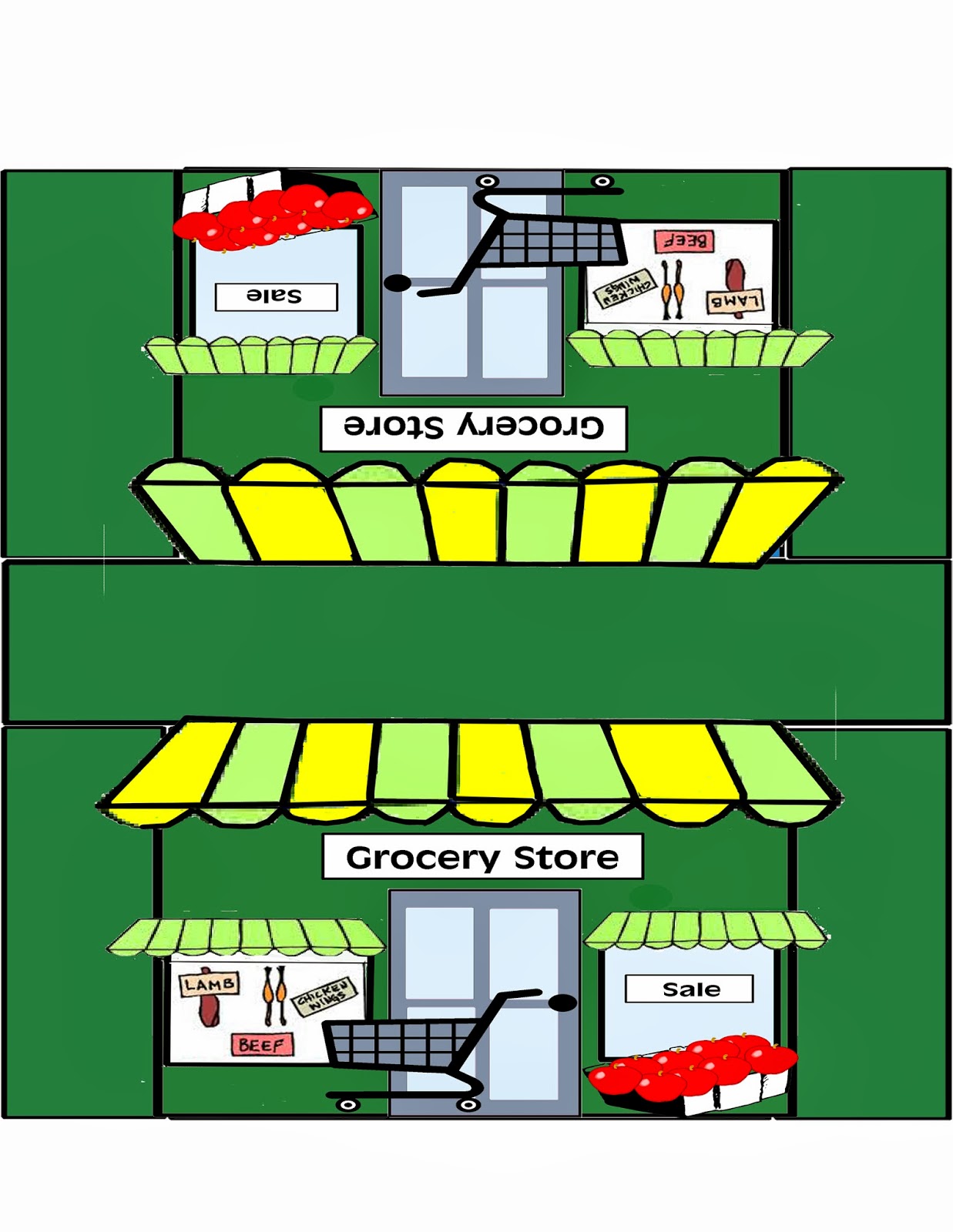 Outside the Box: Toy Town Printables