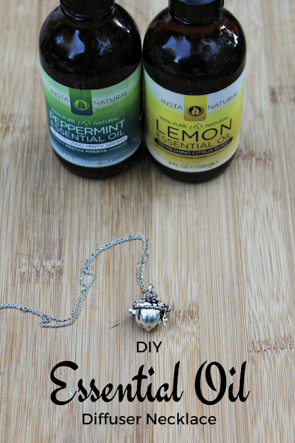 DIY Essential Oil Diffuser Necklace - Everything Pretty