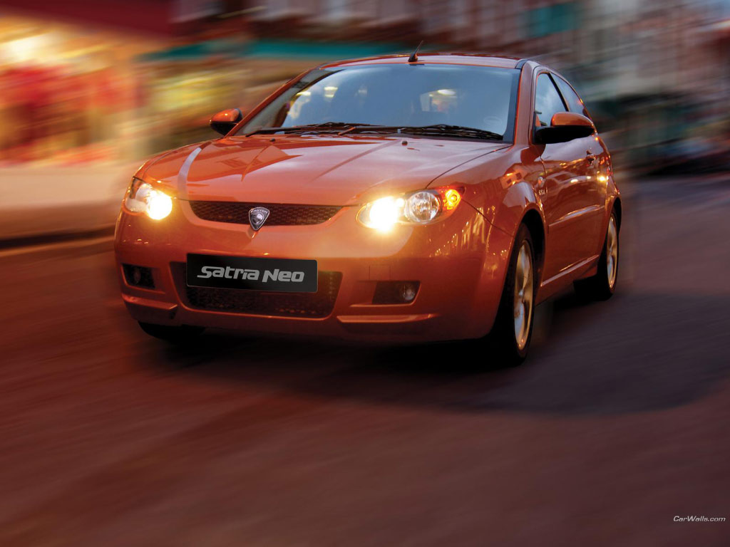 LATEST CAR WALLPAPERS: Proton Satria Neo