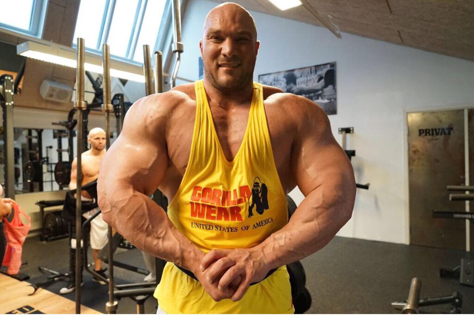 Muscle Lover: Danish giant bodybuilder Kristoffer Berner