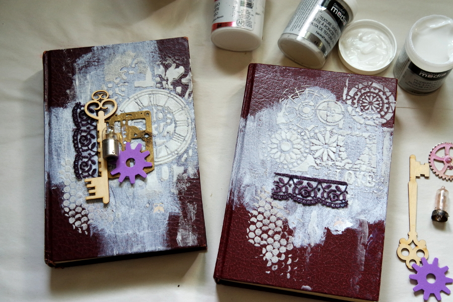 GiogioCraft: Tutorial: Altered Book Covers: Classic or Funky?