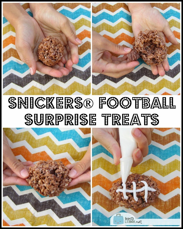 How to Make SNICKERS® Football Surprise Treats #BigGameTreats