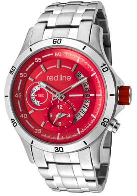 blogbuster2020: RedLine Men's Tech Alarm Red Dial Mens Watch