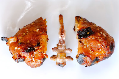 JULES FOOD...: BBQ Turkey Tails with Hoisin Sesame Glaze
