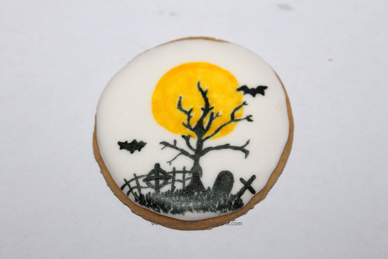 Cookies with Emo Gothic Dark Halloweenie Designs