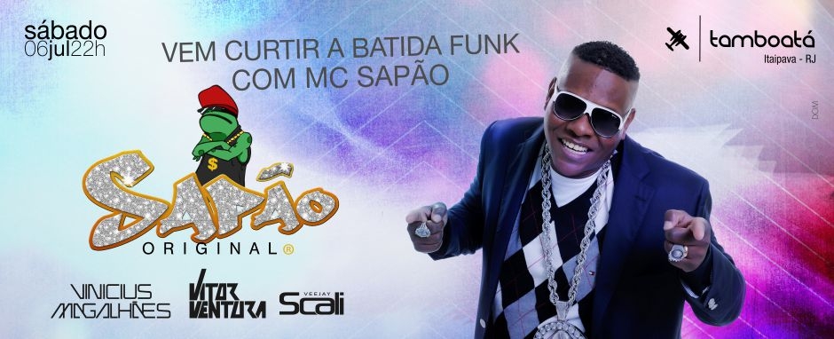 Comunicação Livre: O QUERIDINHO DAS CELEBRIDADES, MC SAPÃO, SACODE O ...