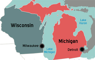 blog 365: Wisconsin the Mitten State? Yeah, Right! The Michigan Mitten ...