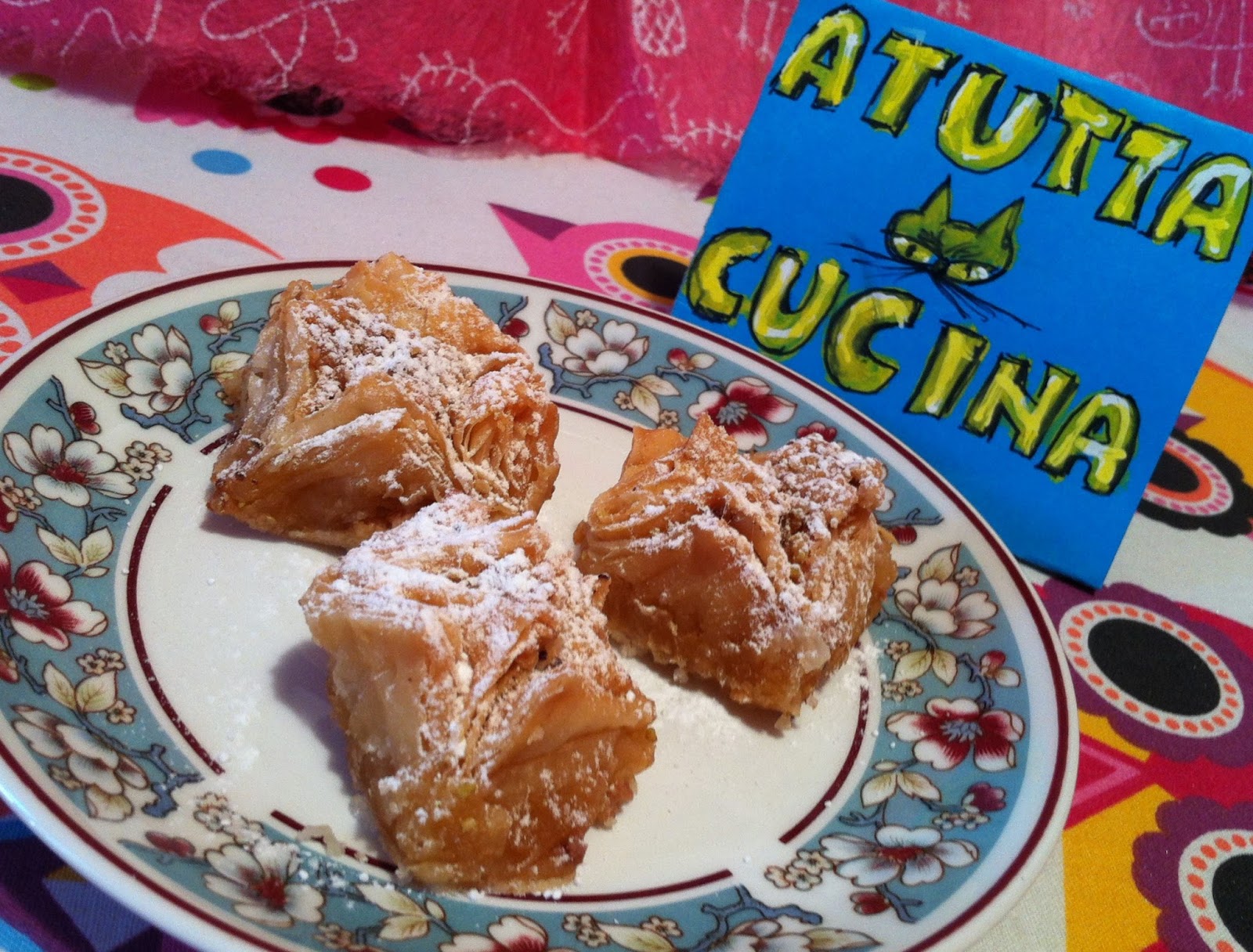 A TUTTA CUCINA: PASTINE di BAKLAVA