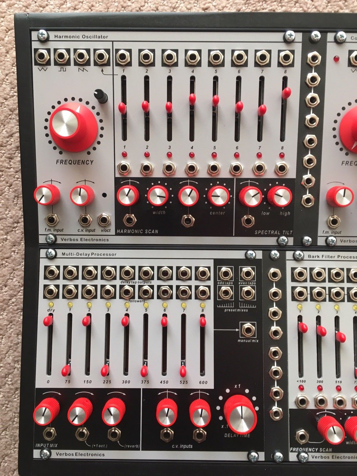 MATRIXSYNTH: Verbos Electronics Eurorack Modular Synthesizer System