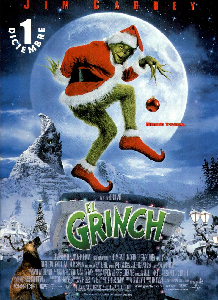 EL DESCUBRIMIENTO DE LAS PELICULAS AJENAS A DISNEY: El Grinch (The Grinch)