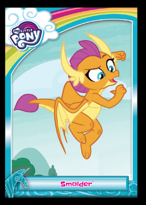 My Little Pony Smolder Series 5 Trading Card | MLP Merch