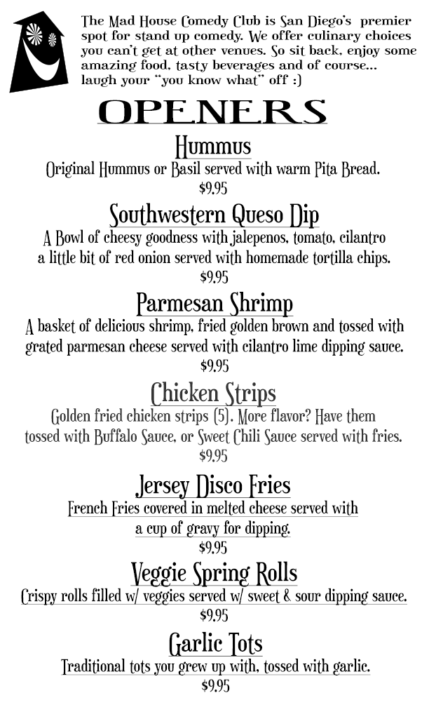 SanDiegoVille: Downtown's Mad House Comedy Club Will Soon Relocate To ...