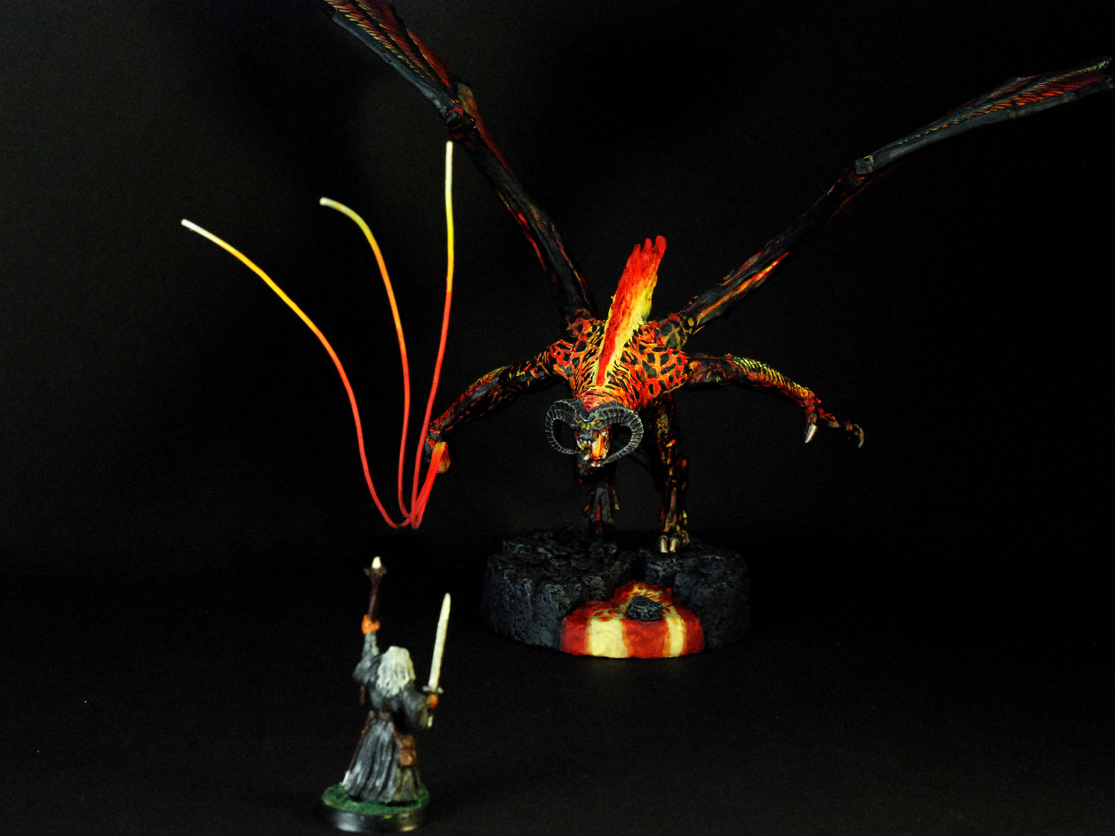 Miniatures - Μινιατουρες: The Balrog of Moria - Ο Μπαλρόγκ της Μόρια