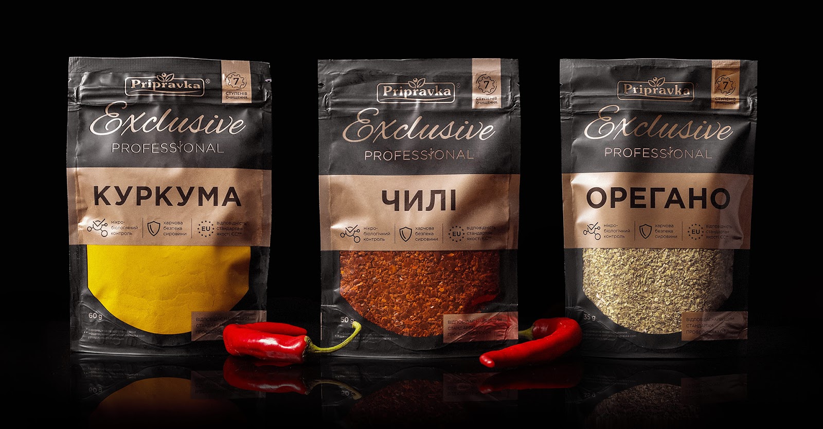 Exclusive Professional – Spice Series – Packaging Of The World