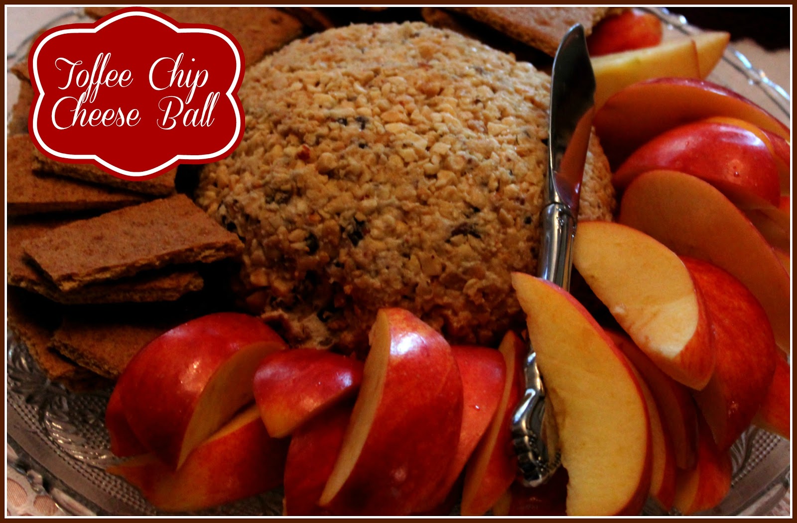 Sweet Tea and Cornbread: Toffee Chip Cheese Ball!