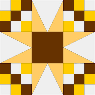 Quilty Friends: CQF month 3 - September 2012 - Sun Flowers