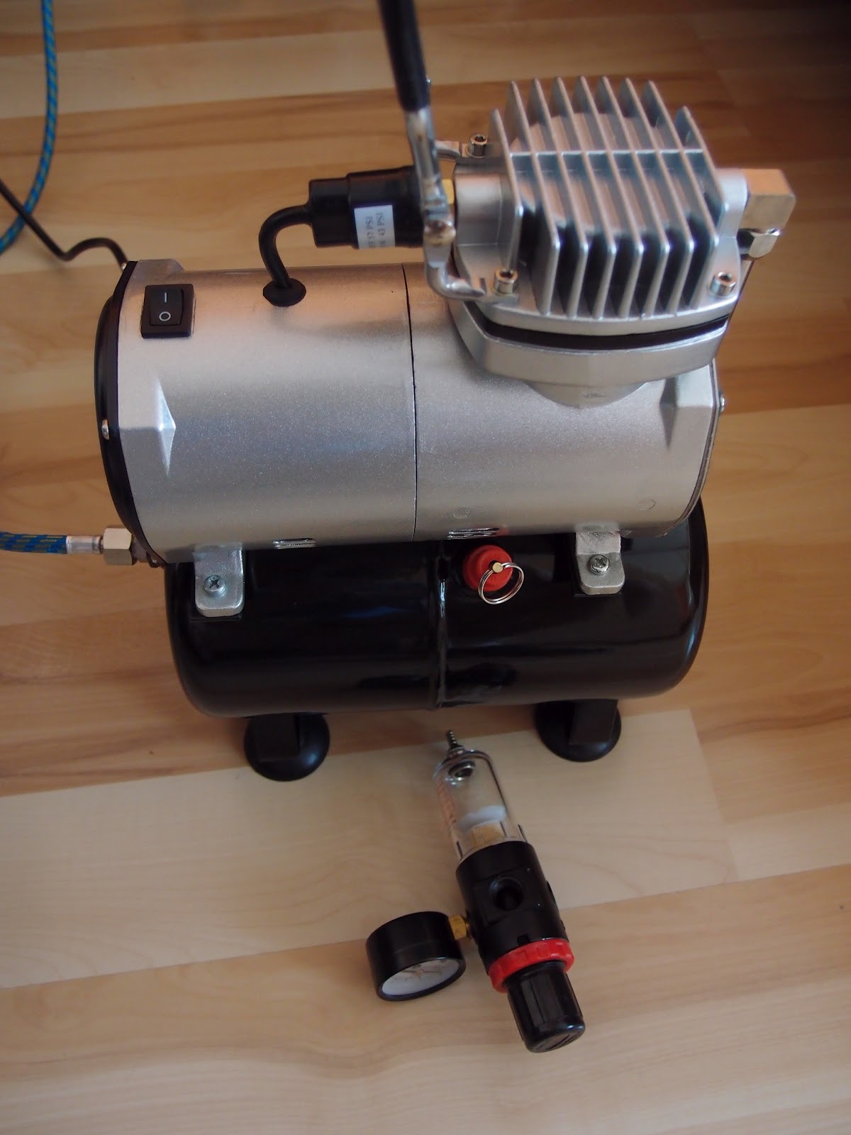 Flames of War Army: Airbrush and air compressor - a new toy and few ...