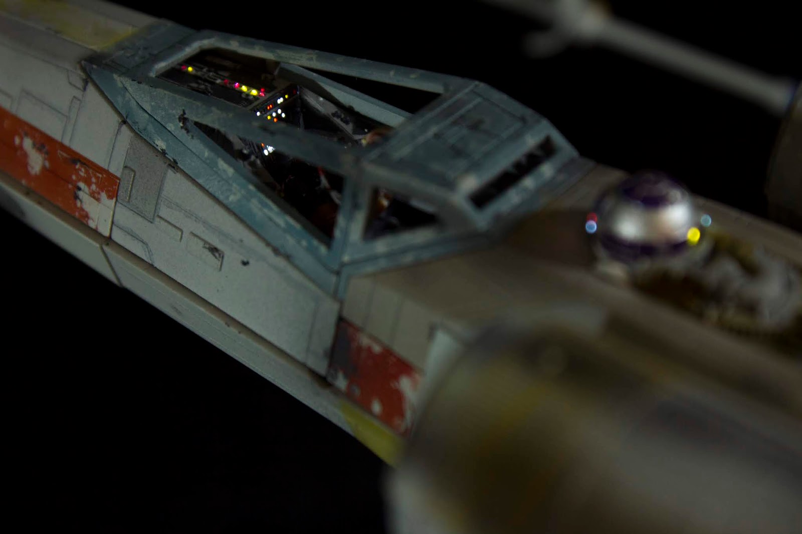 Bandai 1/48 scale X-Wing Model Build: Part X Final reveal of finished X ...