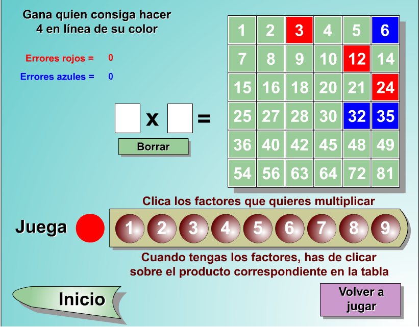 Farmingdale College: 4 en Línea de Multiplicaciones