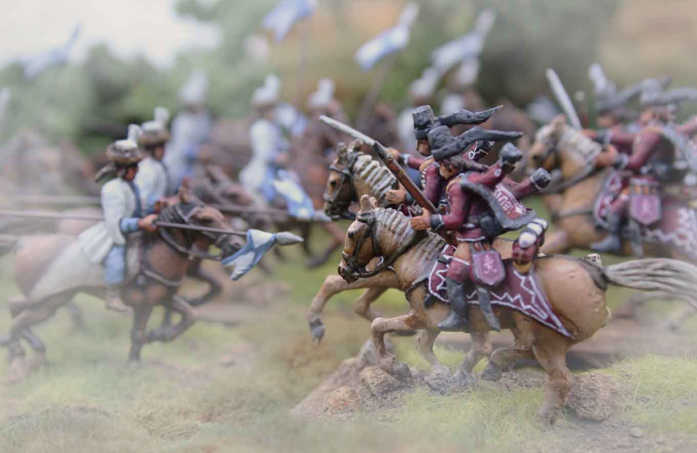 Scheck´s Zinnsoldatenkriege: Prussian Red Hussars