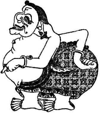 Semar gaya Surakarta ~ Album Wayang Indonesia