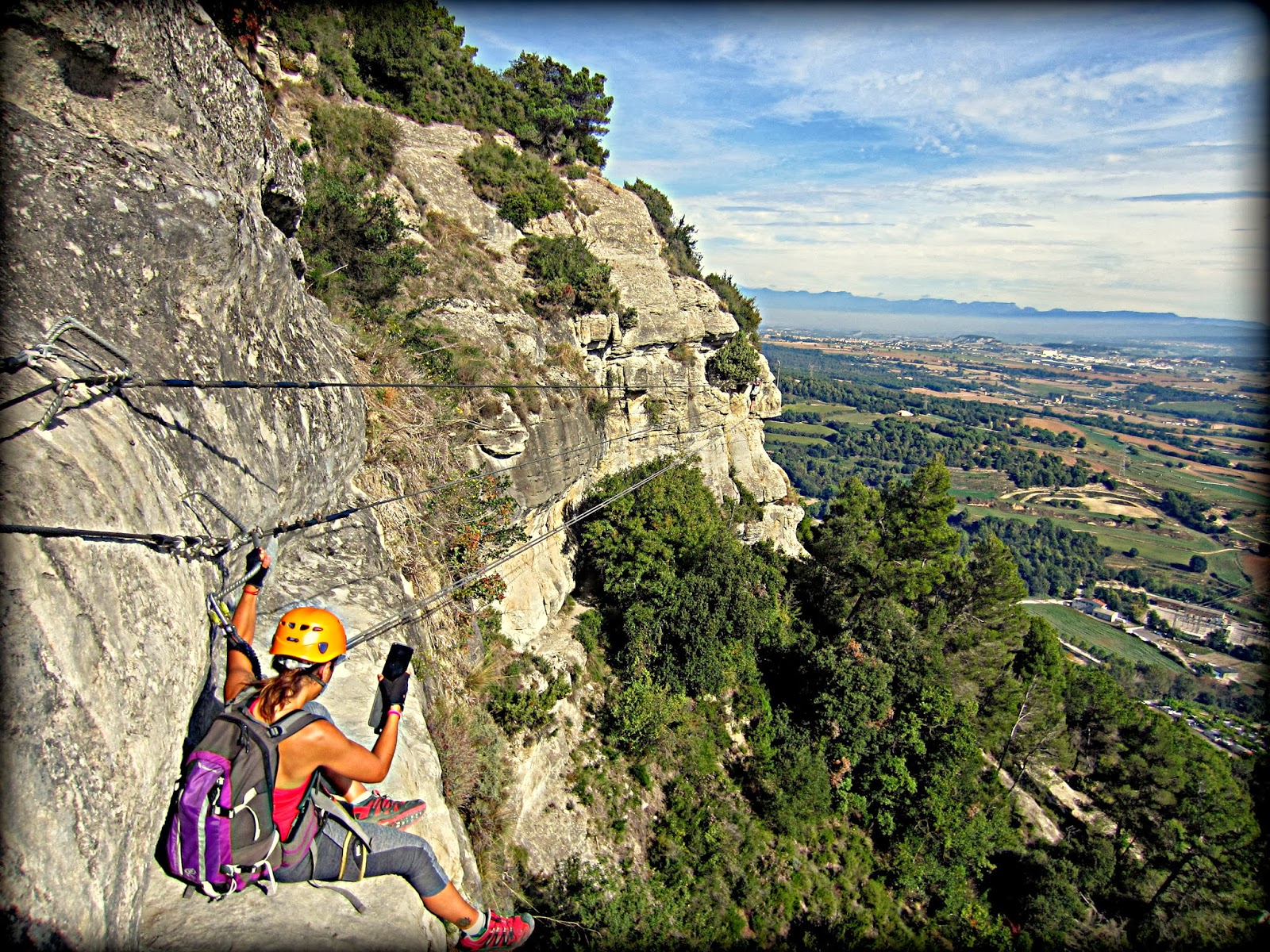 ONE LIMIT, ESCALADA, VIAS FERRATA, SENDERISMO: VIA FERRATA BAUMES ...