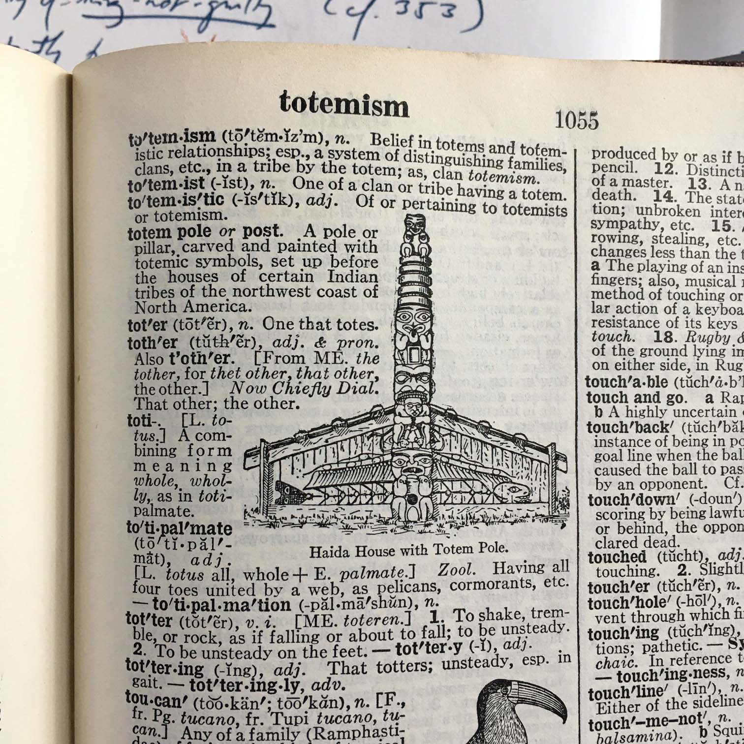 Poem of the day: totem pole & typewriter of the day: Signature 440T ...