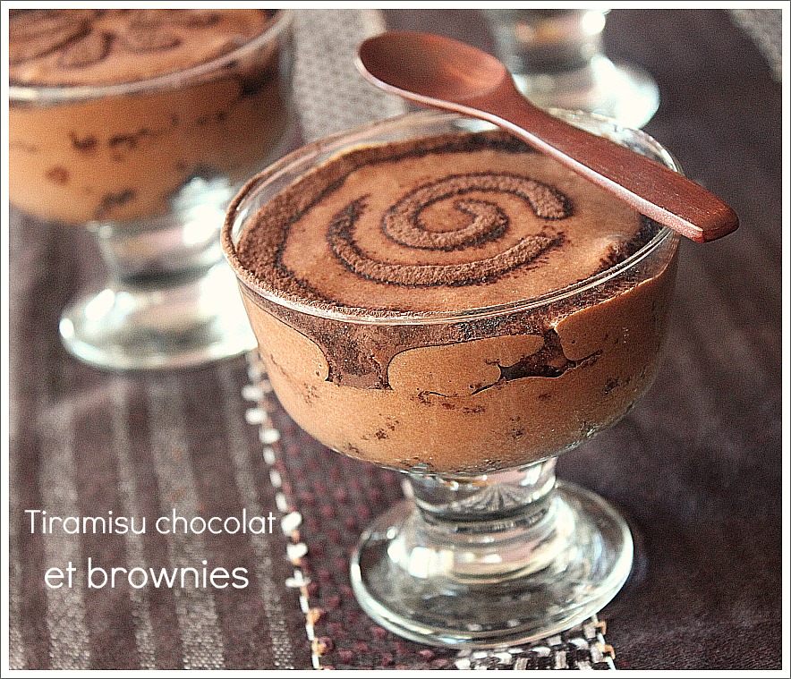 Tiramisu chocolat & brownies
