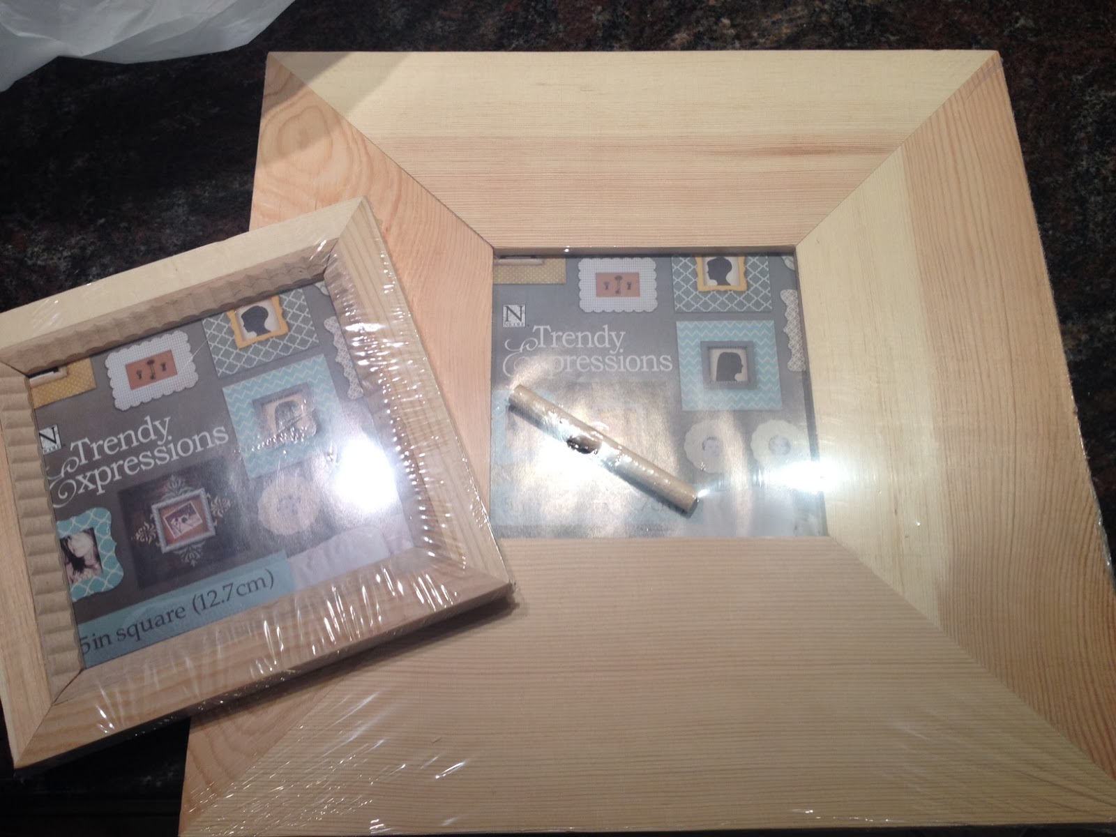 Two It Yourself: DIY Chunky Wood Frame (Makes a Great Personalized Baby ...