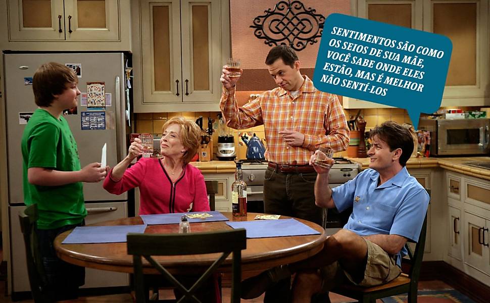 Eu de bom humor: O icônico Charlie Harper