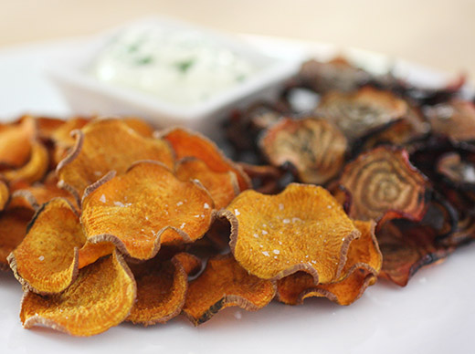 lisa is cooking: Root Vegetable Chips