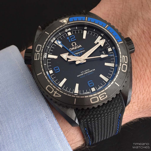 Omega - Seamaster Planet Ocean Deep Black | Time and Watches | The ...