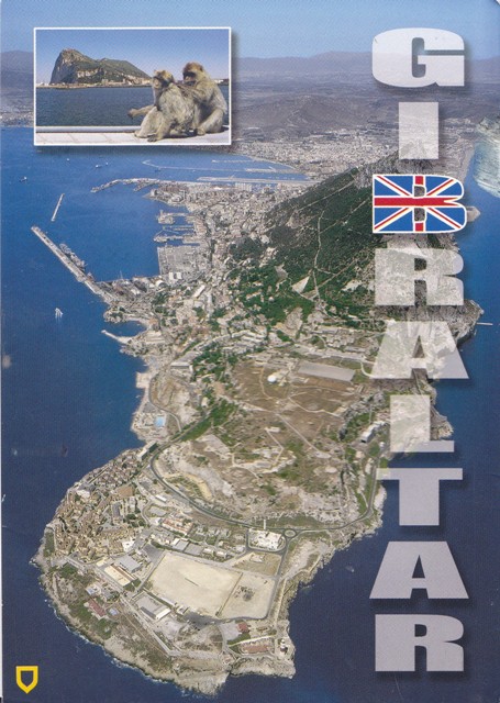 Travel with postcards through the world!: Gibraltar Card