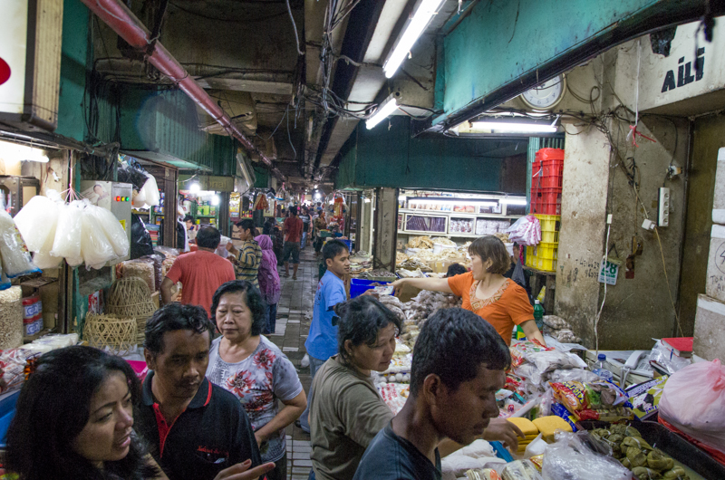 Senen market Jakarta