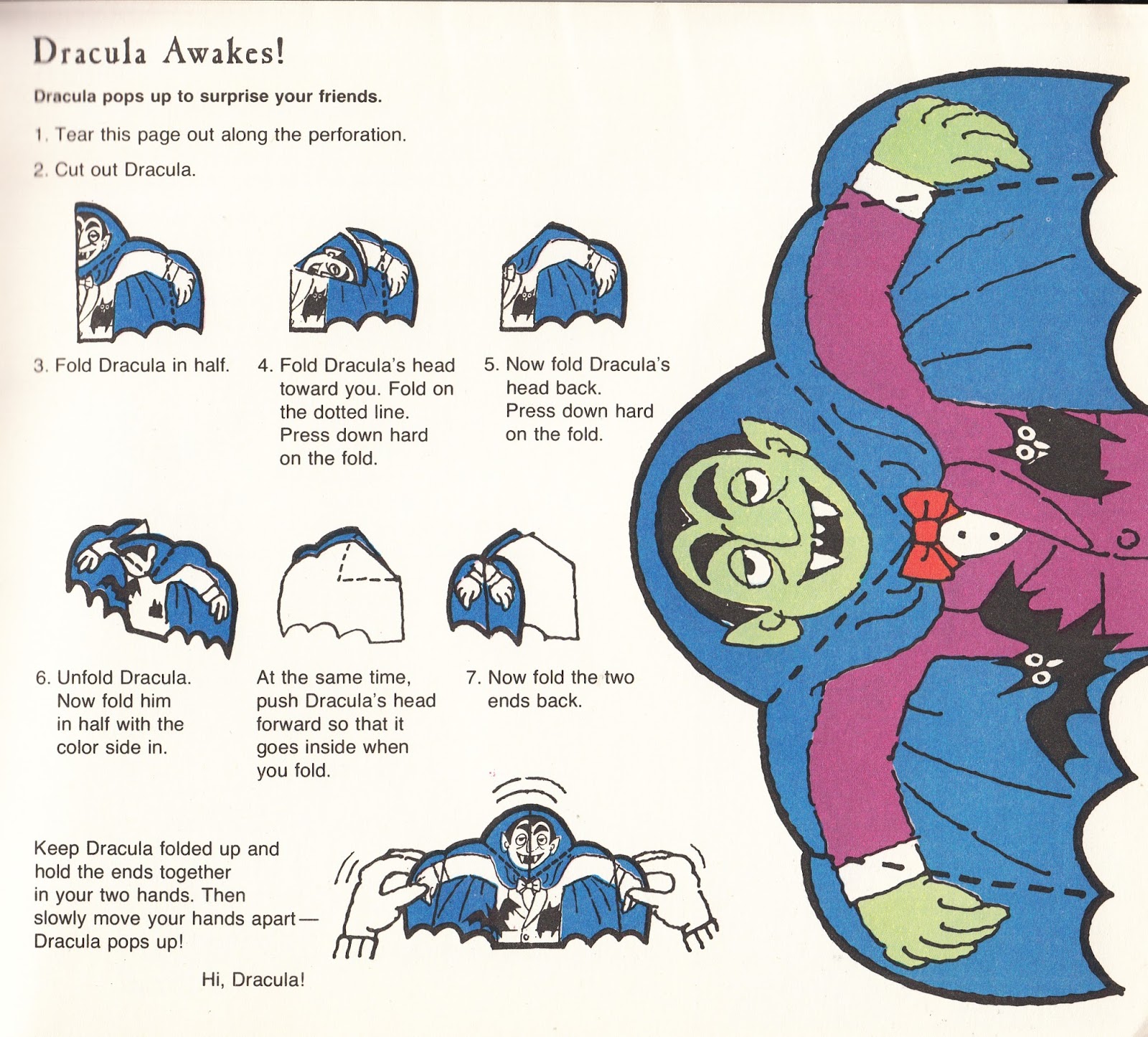 Mixed-Up Monster Club: Retro "Spooky Action Cut-Outs" by James Razzi ...