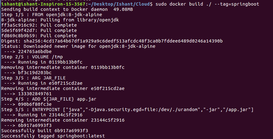 Containerize Spring Boot Application Using Docker