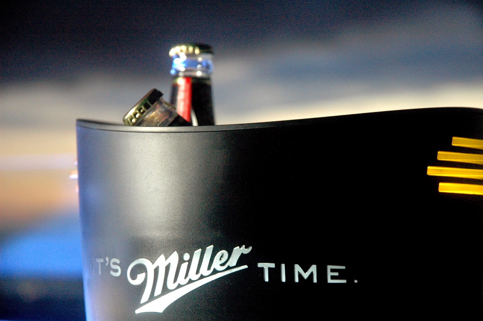 DUDE FOR FOOD: It's Miller Time...