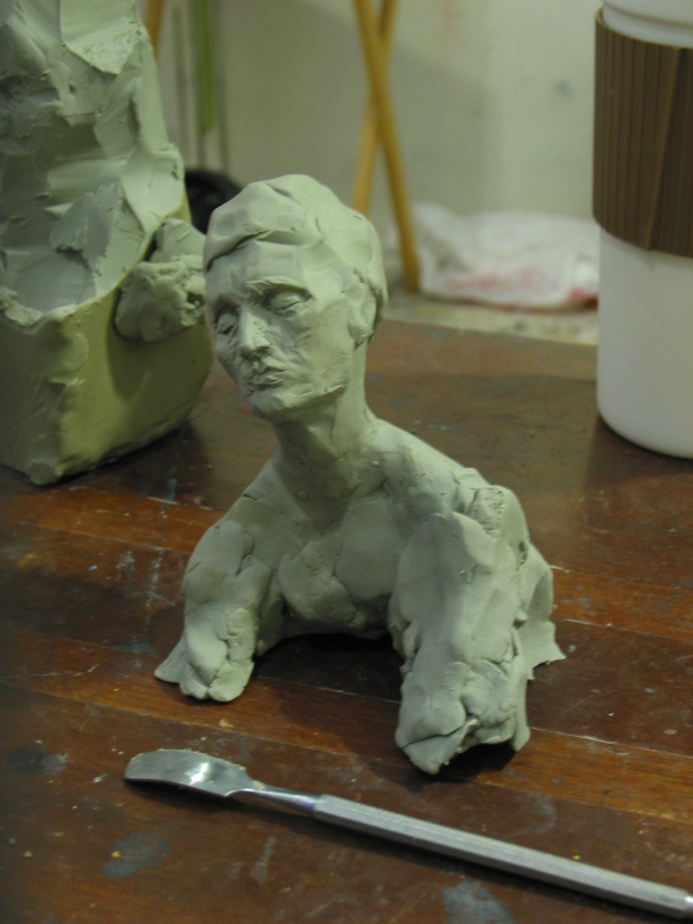 Joseph Begnaud: Clay Sketch