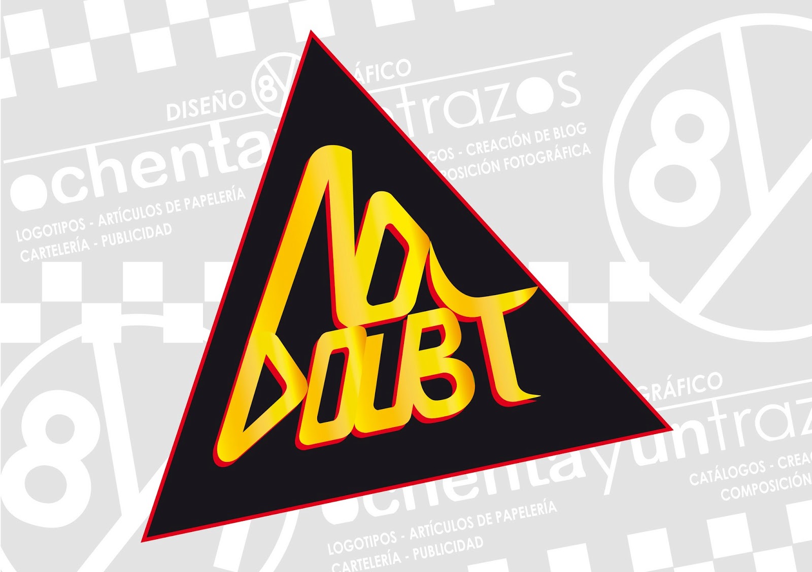81 TRAZOS: Propuesta de Logotipo para NO DOUBT