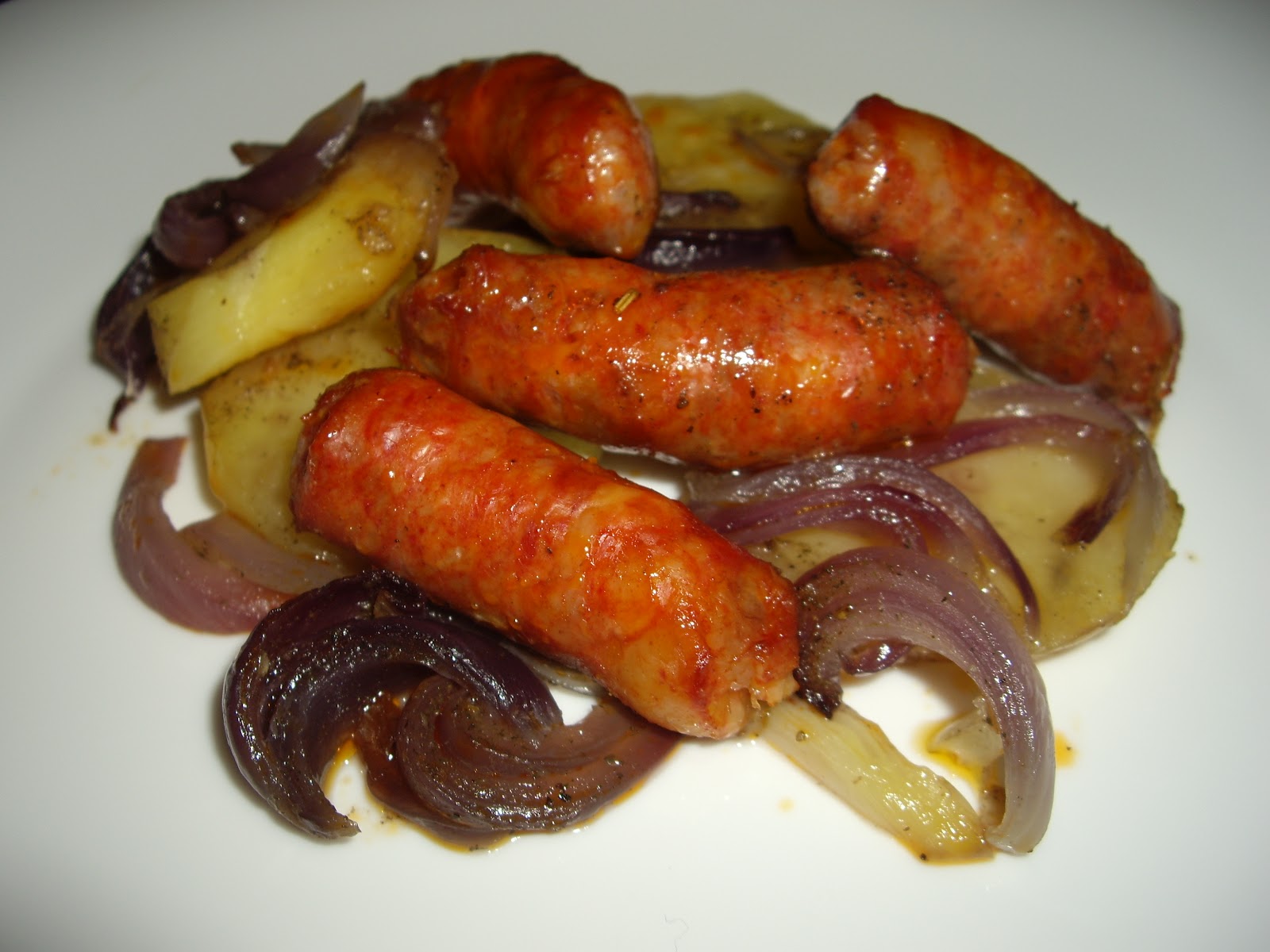 La cucina di gnammina: Salsicce saporite al forno