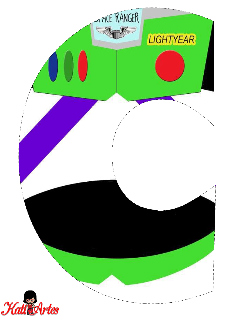 Alfabeto de Buzz Light Year. Toy Story. - Oh my Alfabetos!