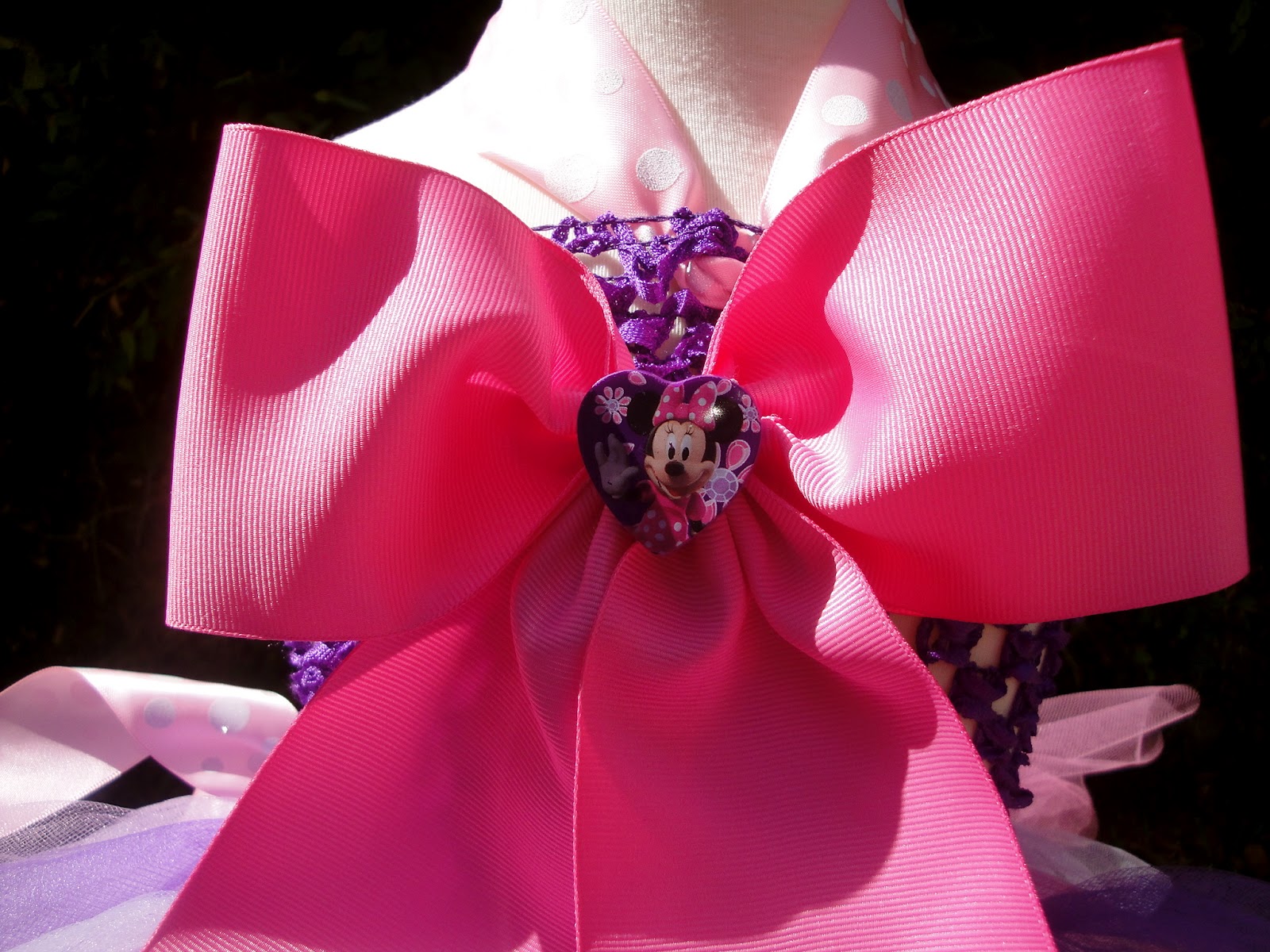 Hollywoodtutu dresses: Minnie mouse pink and purple birthday inspired ...