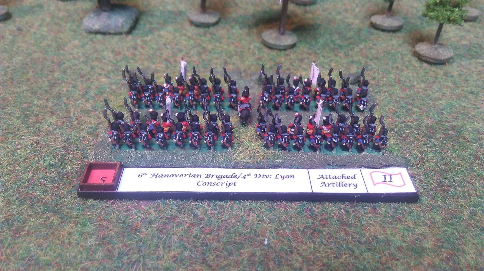 6th Hanoverian Brigade in 6mm