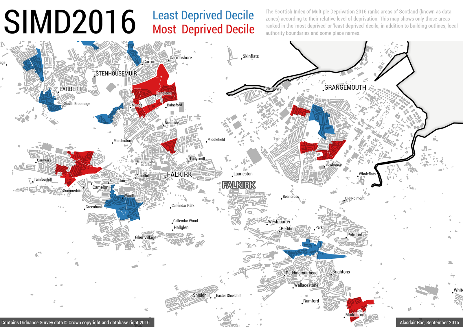 Stats, Maps n Pix: SIMD 2016: Concentration and Contrasts
