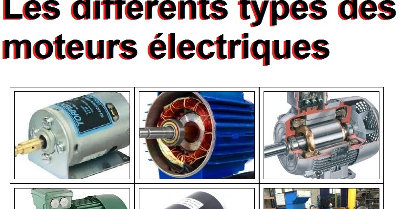 Les différents types des Moteurs Électriques | Automatisme Industriel